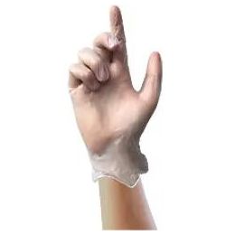 Unicare Einweg Handschuhe Vinyl Ungepudert Medium (M) Transparent 100 Stück