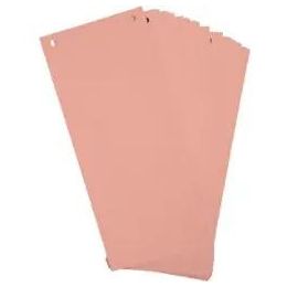 Exacompta Forever Trennstreifen Blanko 105 x 240 mm Rosa Karton 13435B 1200 Stück