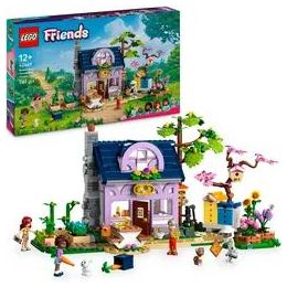 Konstruktionsspielsteine Lego "Haus und Blumengarten der Imker (42669), Lego Friends", bunt, Spielbausteine, Kinder, Made in Europe