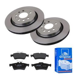 ATE Bremsensatz-Hinterachse Bremsensatz, Scheibenbremse hinten rechts links belüftet 292mm für GENERAL MOTORS FIAT MAZDA VAUXHALL SAAB FORD VOLVO OPEL