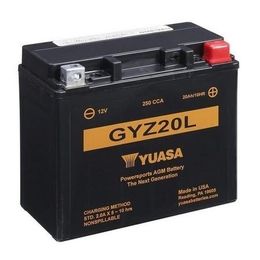 Yuasa GYZ20L 12V 20Ah 250A Starterbatterie 21Ah