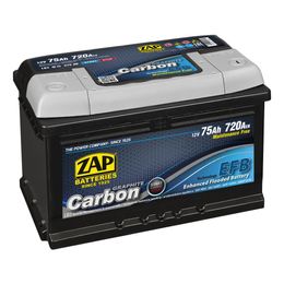 ZAP CARBON EFB START-STOP 12V 75Ah 720A Starterbatterie 575 08