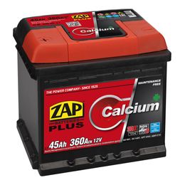 ZAP CALCIUM PLUS 12V, 45Ah, 360A Starterbatterie 12V 45Ah 545 65