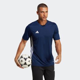 Fußballtrikot adidas Performance "TABELA 23 JSY", Herren, Gr. L, blau (team navy blau 2, weiß), Obermaterial: 100% Polyester, clean, sportlich, Rundhals, Kurzarm, Trikots