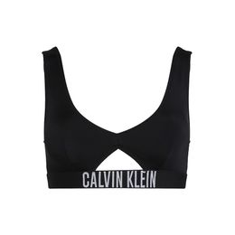Calvin Klein Swimwear Bikinitop Damen Gr&ouml;&szlig;e 90 schwarz / offwhite