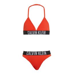 Calvin Klein Swimwear Bikini 'Intense Power' girl Red size 8-10
