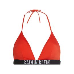 Calvin Klein Swimwear Bikini Top 'Intense Power' female Red size M
