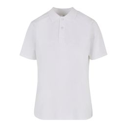 Urban Classics Poloshirt Damen Gr&ouml;&szlig;e L wei&szlig;