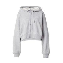 adidas originals Sweatjacke 'Essential' Damen Gr&ouml;&szlig;e XXXS/XXS hellgrau / wei&szlig;
