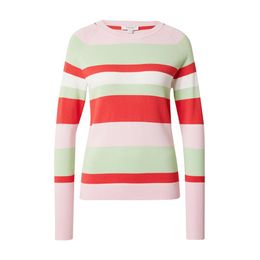 B.Young Pullover 'BYMMMorla' Damen Größe S pastellgrün / rosa / rot / weiß