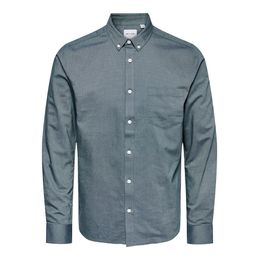 Only & Sons Only & Sons Button Up Shirt 'ONSAlvaro' male Blue size M