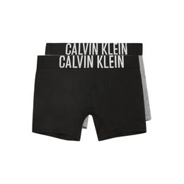 Calvin Klein Underwear Unterhose Jungen Größe 140/152 grau / schwarz / offwhite