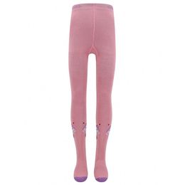 Ewers Tights 'Einhorn' girl Pink size 122/128