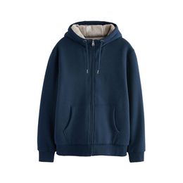 next Zip-Up Hoodie male Blue size XXXL