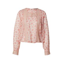 Miss Selfridge Bluse Damen Größe M khaki / orchidee / rosé / altrosa