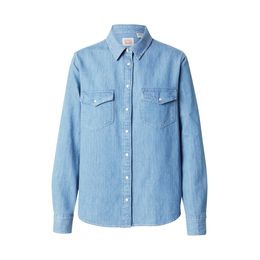 Levi's Levi's Blouse 'Iconic Western Linen+ Denim Shirt' female Blue size L