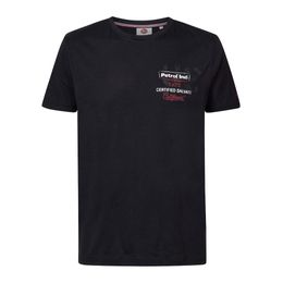 PETROL INDUSTRIES Shirt male Black size 3XL