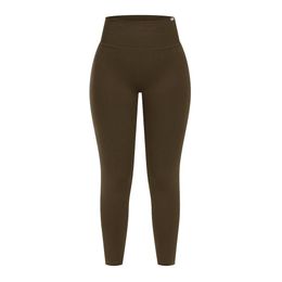 Smilodox Leggings Invisible Scrunch Seamless Elin Damen Gr&ouml;&szlig;e L oliv