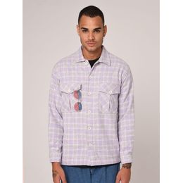 Antioch Button Up Shirt male Purple size M