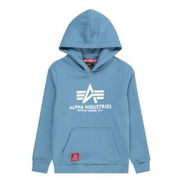 Alpha Industries Sweatshirt Jungen Größe 152 opal / rot / weiß