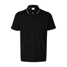 Selected Poloshirt 'SLHFave' Herren Größe XXL schwarz / weiß
