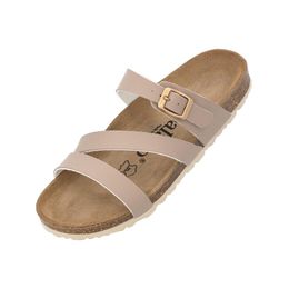 Palado Pantolette 'Ikaria' Damen Gr&ouml;&szlig;e 40 dunkelbeige