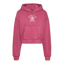 Tommy Jeans Sweatshirt 'VARSITY' female Red size XXS