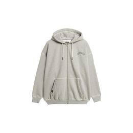 Superdry Zip-Up Hoodie female Grey size 34