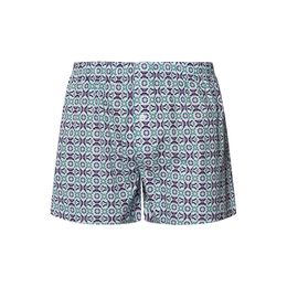Hanro Boxer shorts ' Fancy Woven ' male Blue size XL