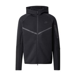 Nike Sportswear Zip-Up Hoodie 'Tech Fleece' male Black size XXXL