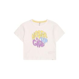 Only Mini T-Shirt M&auml;dchen Gr&ouml;&szlig;e 128 gelb / lila / wei&szlig;