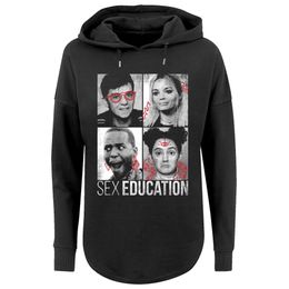 F4NT4STIC Sweatshirt 'Sex Education Class Photos Netflix TV Series' Damen Gr&ouml;&szlig;e XL mischfarben / schwarz