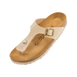 Palado Zehentrenner 'Kos' Damen Gr&ouml;&szlig;e 42 beige