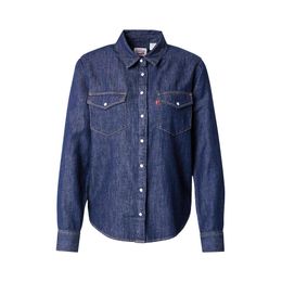 Levi's Levi's Blouse 'Iconic Western Linen+ Denim Shirt' female Blue size XL