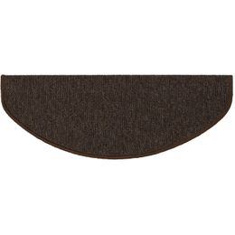 Stufenmatte my home, B:23,5cm H:4mm L:65cm, braun, Kunstfaser, Teppiche, "Blackburn"