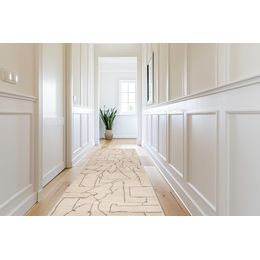 Teppich Obsession, B:80cm H:18mm L:300cm, beige, Polypropylen, Wohnzimmer, Teppiche, "My Parma 511"