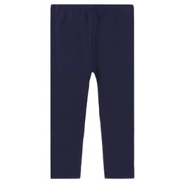 STACCATO Mädchen Caprileggings, blau, Basic, Gr. 164, unifarben, Oberstoff: 95% Baumwolle, 5% Elasthan., Hosen, Kinder
