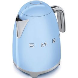 Smeg Wasserkocher "KLF03PBEU", B:22,3cm H:24,8cm T:17,1cm, blau, Wasserkocher