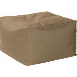Sitzsack SITTING POINT, braun, Kinderzimmer, Sitzs&auml;cke, "Sitzhocker Loft OUTSIDE", outdoorf&auml;hig