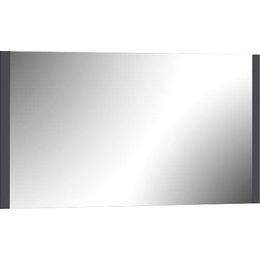 Places of Style Wandspiegel "Onyx", B/H/T: 123cm x 65cm x 2cm, grau, Flur, Spiegel, Ma&szlig;e (B/T/H): 123/2/65 cm