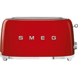 Smeg Toaster "TSF02RDEU", B:39,4cm H:21,5cm T:20,8cm, rot, Toaster