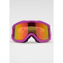 Skibrille, pink, BACK IN BLACK Eyewear, Sportbrillen, Antifog double Lens
