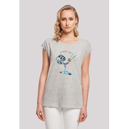 F4NT4STIC Damen T-Shirt "Apr&egrave;s Ski Martini Winter Sport", grau, Gr. S, Obermaterial: 100% Baumwolle, Shirts, Premium Qualit&auml;t