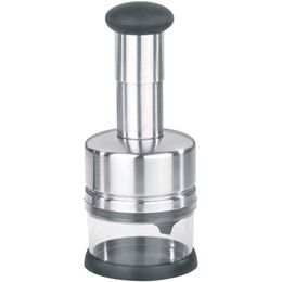 Gefu Gem&uuml;sehacker "TRITARE", H:21,7cm, silber, Zerkleinerer, extrascharfe Messer, Edelstahl