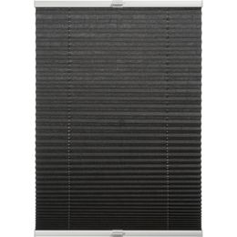 Sch&ouml;ner Wohnen Kollektion Plissee, B:90cm H:130cm, grau, SCH&Ouml;NER WOHNEN-KOLLEKTION, Obermaterial: 100% Polyester, Badezimmer, Plissees, "Milla", verschraubt, silberne oder