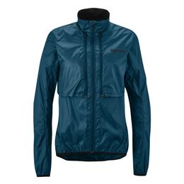 Gonso Damen Fahrradjacke "Bernira", blau, Gr. 46, 100% Polyester, Jacken, Extra leicht