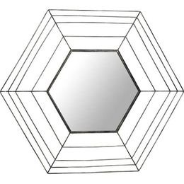 Dekospiegel Kayoom, B:79,5cm H:69cm T:1,5cm, gold, Glas, Spiegel, "Romeo", Wandspiegel