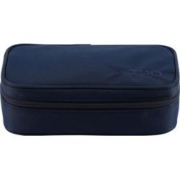 Nitro Federtasche "Pencil Case XL", blau, Polyester, Schreibger&auml;teetuis, Federm&auml;ppchen, Schlamperm&auml;ppchen, Faulenzer Box, Stifte Etui