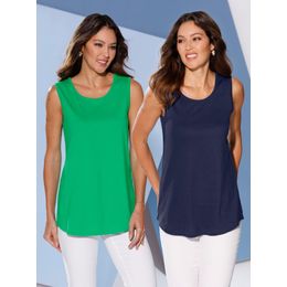 Classic Basics Damen Longtop, bunt, Gr. 38, unifarben, 100% Baumwolle, Tops