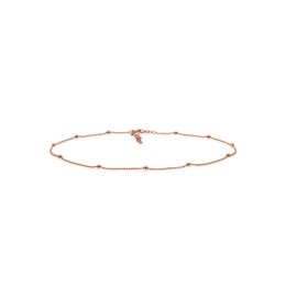 Elli Damen Kette ohne Anhänger "Choker Kugelkette ohne Anhänger 925 Silber", 36, ohne Stein, Silber 925 (Sterlingsilber), L: 36, rosa, Silber 925